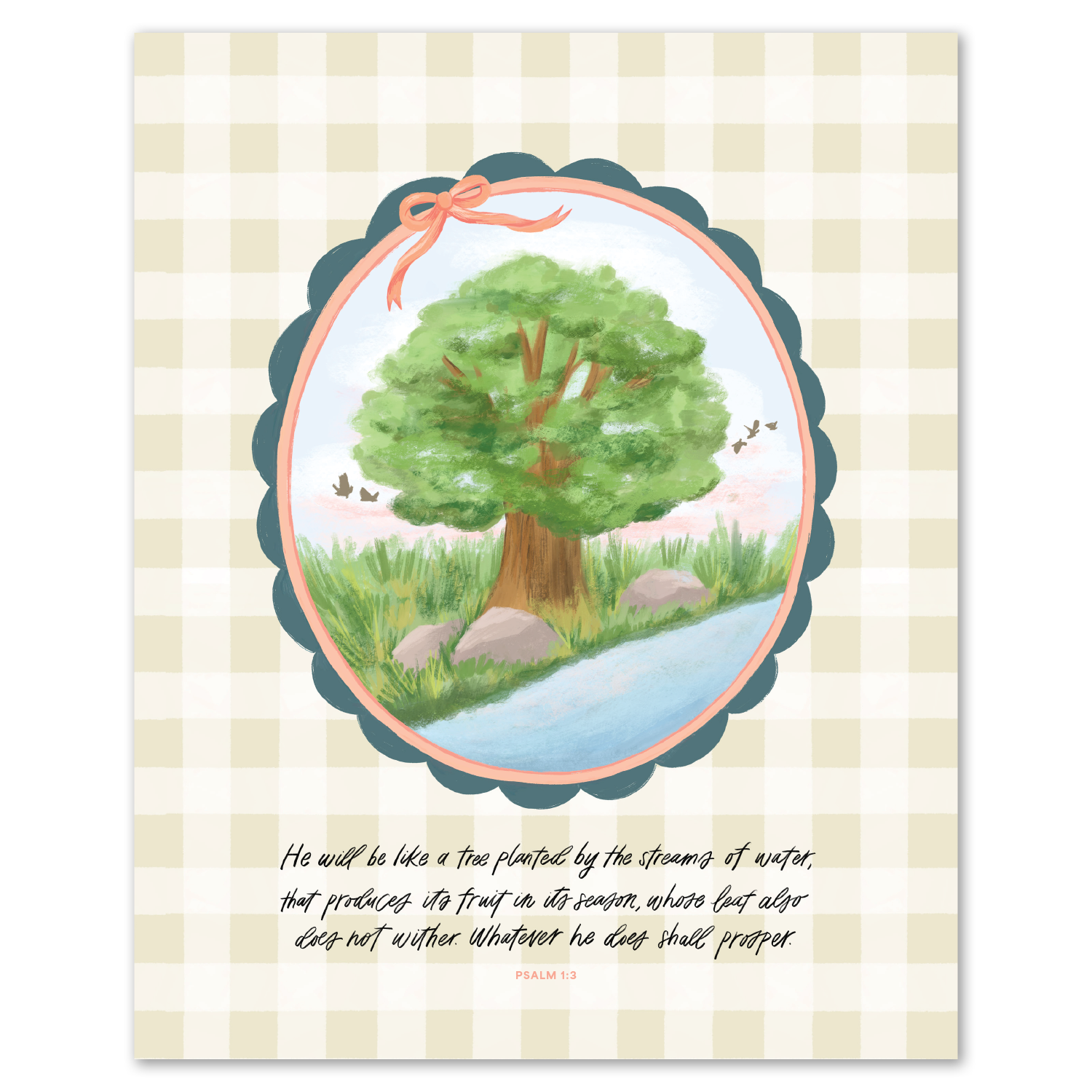 Planted Tree Art Print – Selah Paper