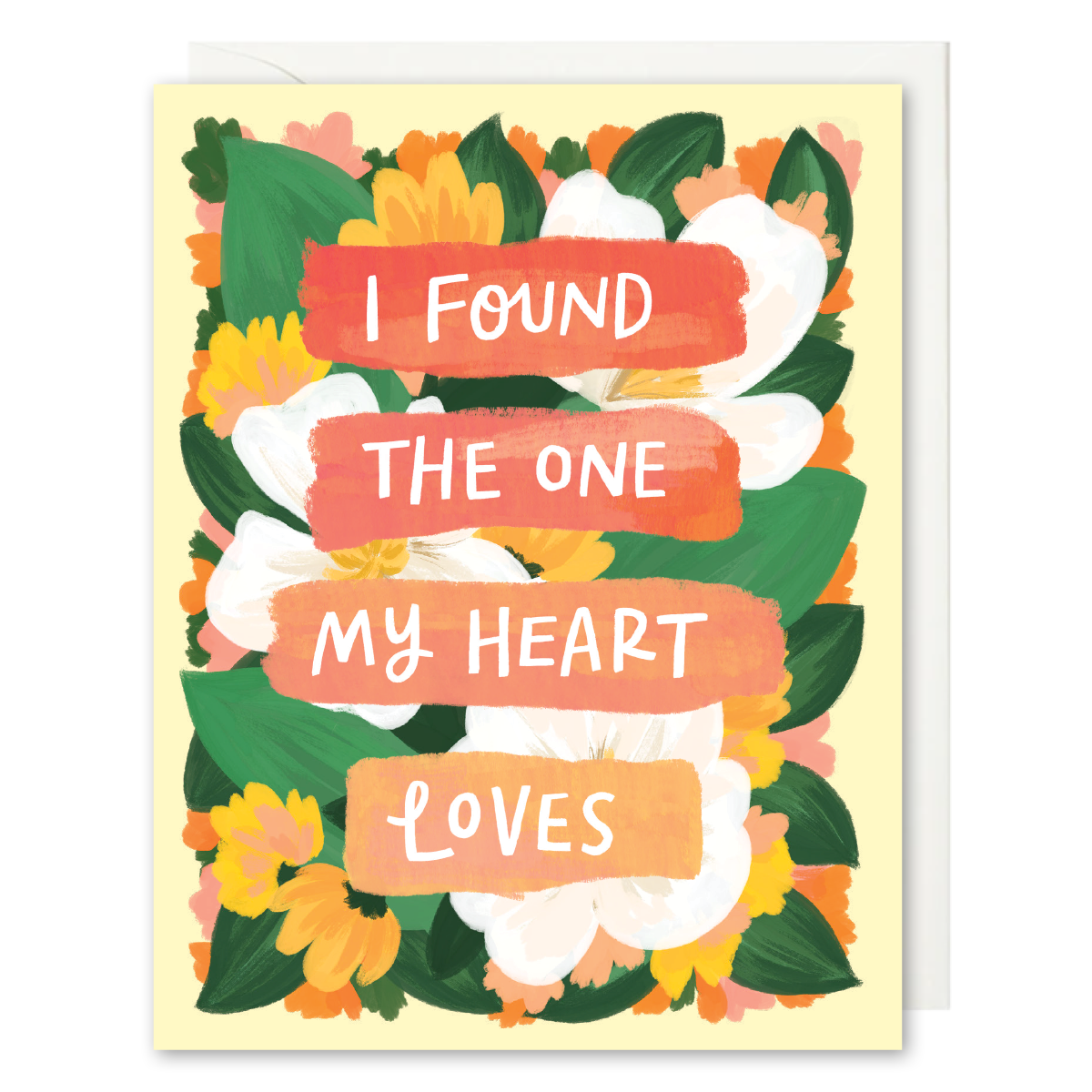 I Found The One Love Card – Selah Paper