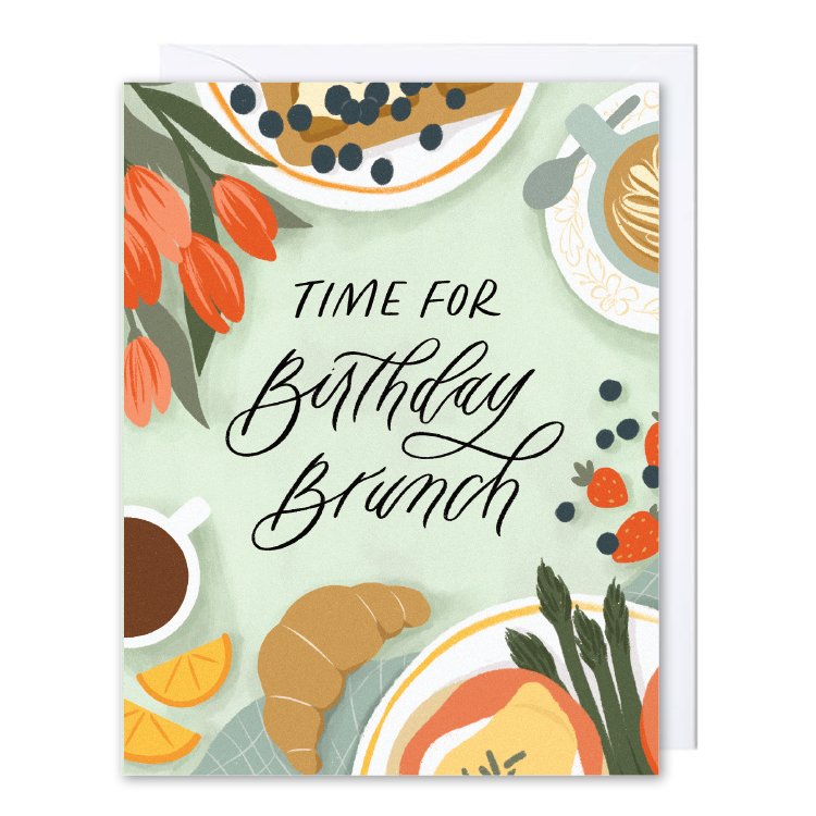 Birthday Brunch Card – Selah Paper